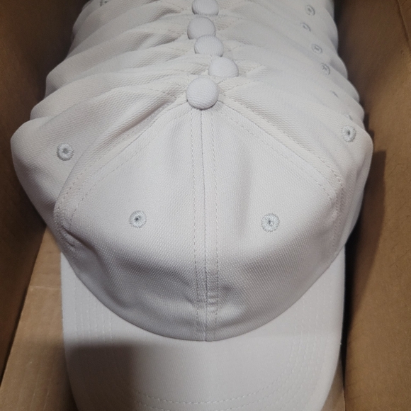 Port Authority | Accessories | New White And Beige Hats | Poshmark